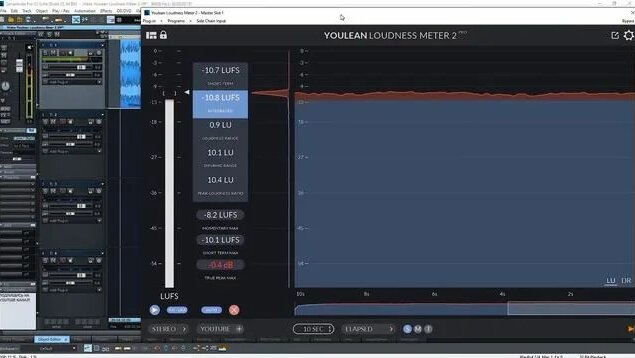 Youlean Loudness Meter 2 обзор бесплатного анализатора звука - Смотреть ...
