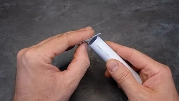 How to make a ? M9 Bayonet paper bayonet. Paper weapon. DIY paper Knife ...