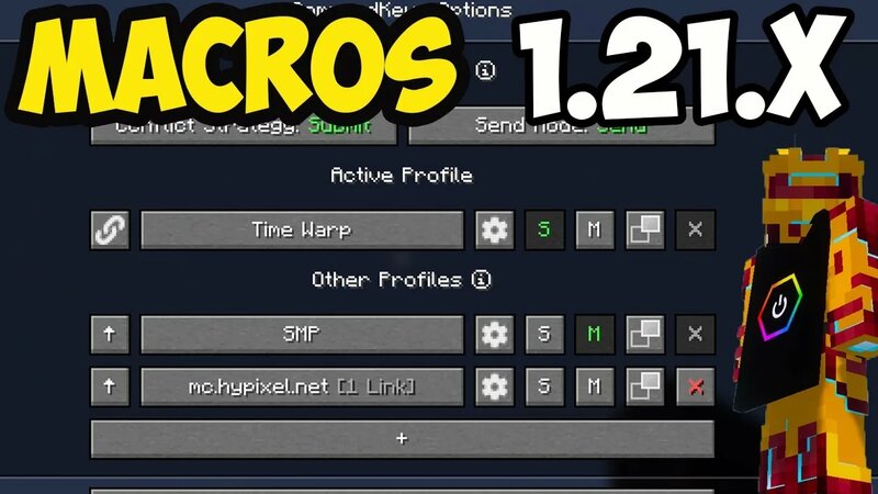 Minecraft Macros 1.21.5 - how to use (Spotlight) (Macro Cheat Mod 1.21. ...