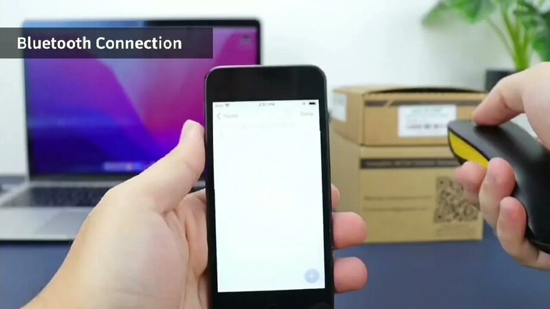 Efficient and Easy Barcode Scanning with the Netum C750 Bluetooth ...