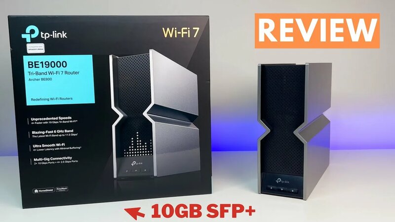 WiFi 7 Router Review | TP-Link Archer Be800 Be19000 WiFi 7 - Yandex ...