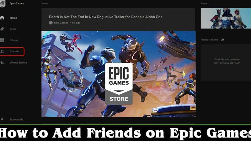 [Guide] How to Add Friends on Epic Games Very Easily - Смотреть онлайн ...