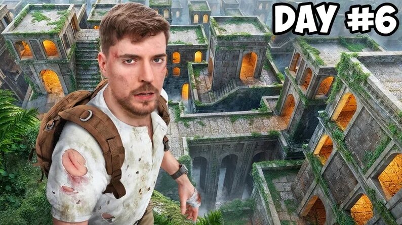 7 дней исследования подземного города. Мистер Бист — Видео от Tana Rain ...