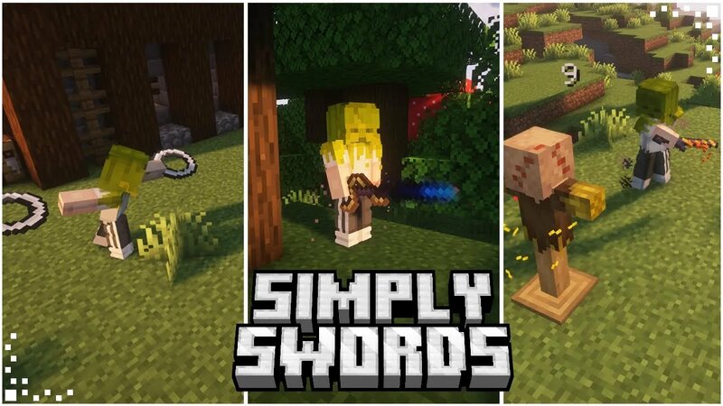 Simply Swords (Minecraft Mod Showcase) | New Weapons & Unique Weapons ...