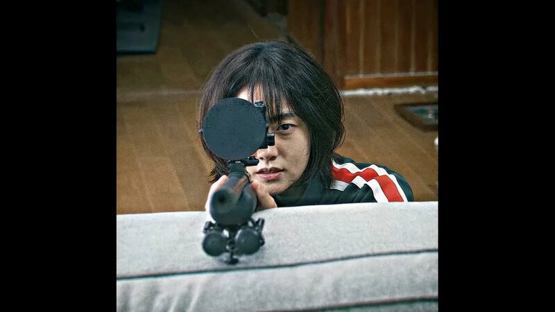 The girl was able to find the sniper's position using just a mirror # ...