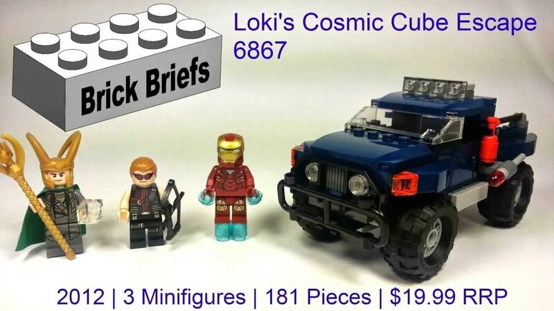 Brick Briefs - Loki's Cosmic Cube Escape Video Review (Lego 6867 ...