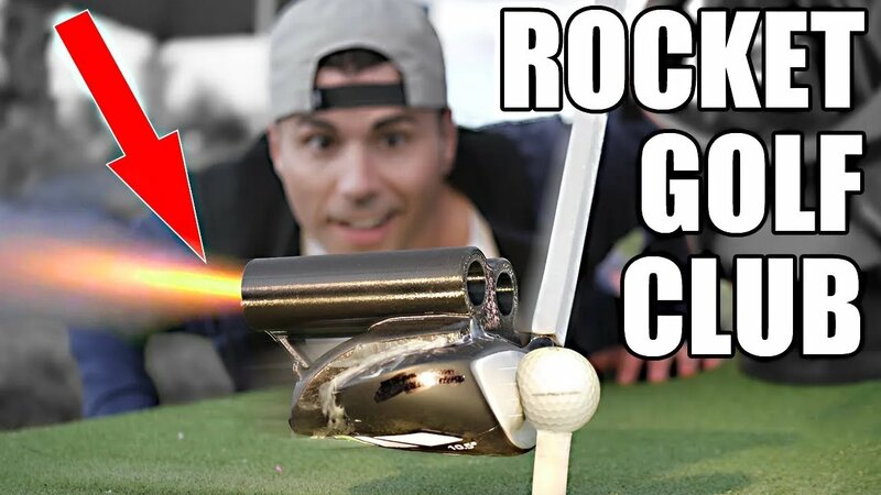 Rocket Powered Golf Club at 100,000 FPS - Смотреть онлайн в поиске ...