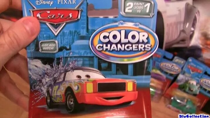 Видео 6 Color Changers CARS 2 Boost, Wingo, Darrell Cartrip, New-Mater ...