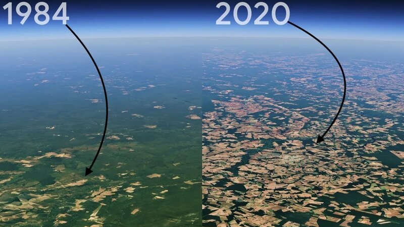 Google Earth Time Lapse: How has the earth changed? - Yandex Video ...
