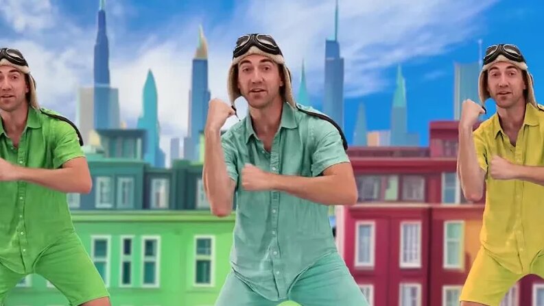 The Slip and Slide Dance!_ Exercise Brain Break _ Danny Go! Songs for ...