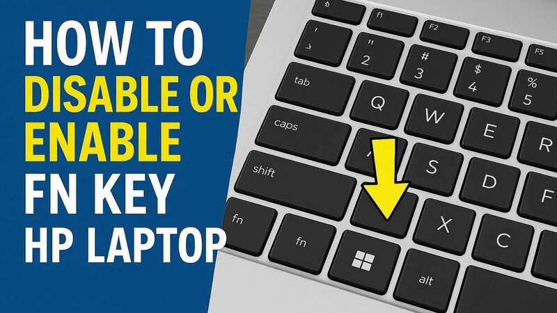 How to disable or enable fn key on hp laptop Windows - Смотреть онлайн ...