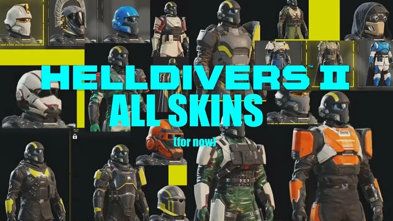 HellDivers 2 All Skins, Emotes, And Cosmetics - Смотреть онлайн в ...
