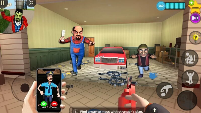 Scary Stranger 3D - New Update New Special Levels Control Mr Grumpy ...