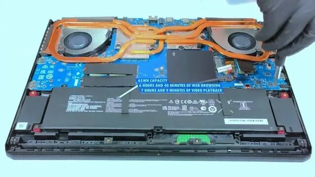 How to open MSI Vector disassembly | laptop disassembly - Смотреть ...