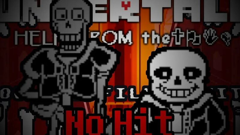 No Hit Undertale: Help From The Void Official [Papyrus And Sans Duo ...