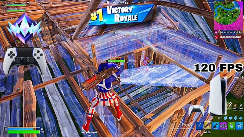 Fortnite Unreal Ranked Reload on PS5 | Controller Gameplay | 120 FPS ...