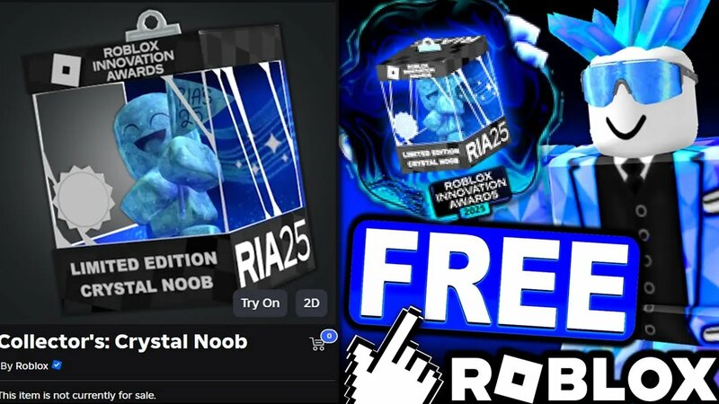 Event! HOW TO GET RIA 2025 Collector's Edition: Crystal Noob! (Roblox ...