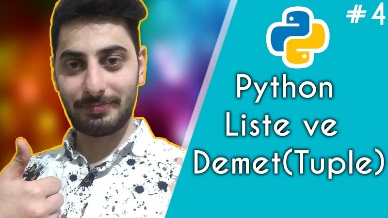 Python Ders #4 - Liste Oluşturma ve Demetler(Tuple) - Yandex Video ...