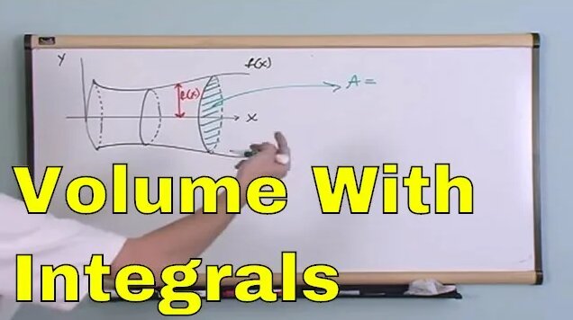 Lesson 12 - Calculating Volume With Integrals (Calculus 1 Tutor)