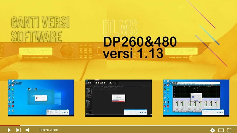 Tutorial Update Firmware Loudspeaker Management SPL Audio Dp260 dan ...