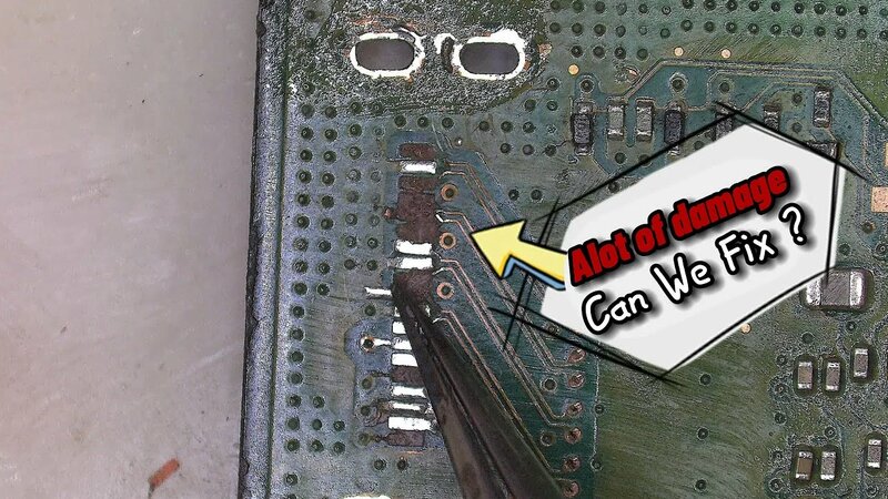 PS4 HDMI Port Repair + Pinout & Trace Test | PS4 Encoder Replacement ...