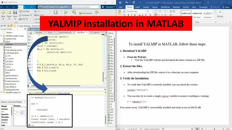 How to Install Yalmip and sdpvar in Matlab | Step-by-Step Matlab Optimization Setup Guide ...