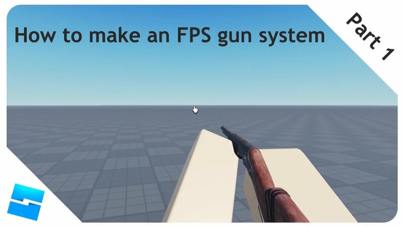 How add a gun system to my fps arms model in Roblox Studio. - Part 1 ...