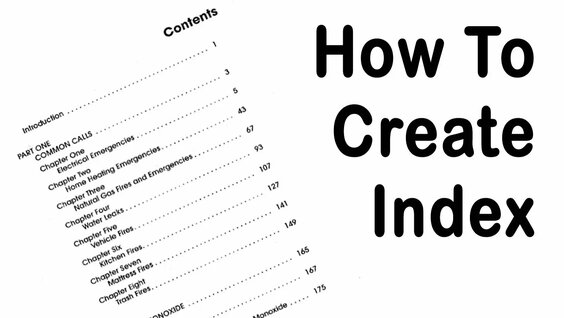 How To Create Index In Ms Word How To Create A Table Of Contents In Word 2013 2020 HD Daft HD