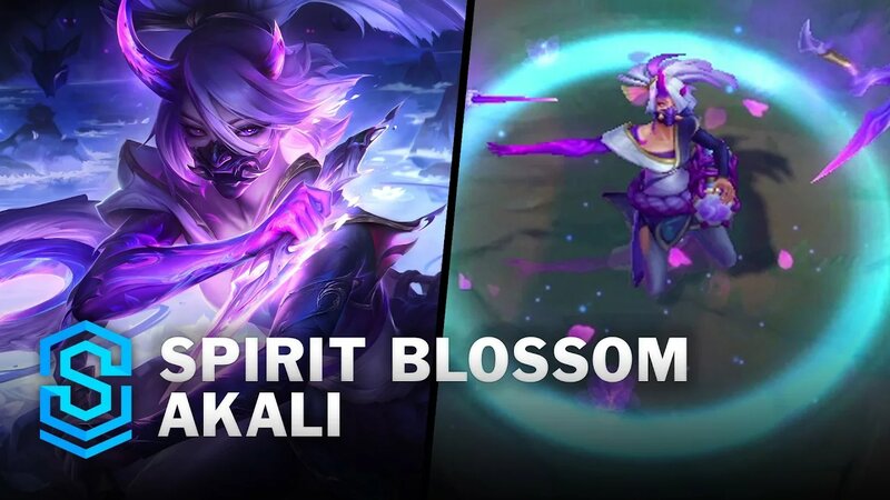 Spirit Blossom Akali Skin Spotlight - Pre-Release - PBE Preview ...