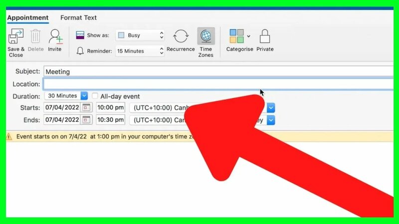 How to Send Meeting Invite in Outlook 2022 - Yandex Video aramada ...