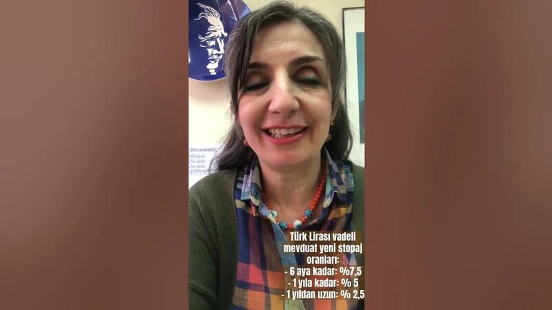 Türk Lirası vadeli mevduat yeni stopaj oranları %:6 aya kadar 7,5; 1 ...