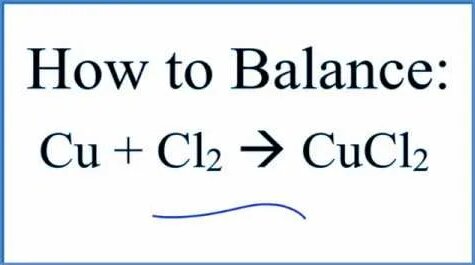 How to Balance Cu + Cl2 = CuCl2 (Copper + Chlorine gas) - Смотреть ...