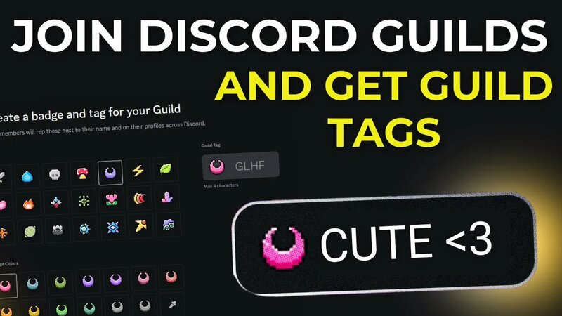 How To Get The Discord Guild TAG and Create Discord Guilds Without ...