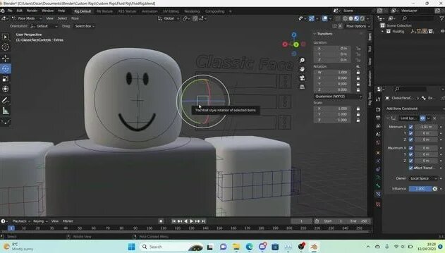 FREE Roblox RIGS WITH 2 FACE RIGS, R6, R15 AND MORE! (Blender 3.4 ...