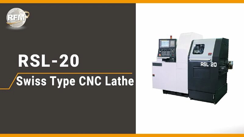 Swiss Type CNC Lathe_RSL-20 | Taiwan Cnc Machine Specialist | Ray Feng ...