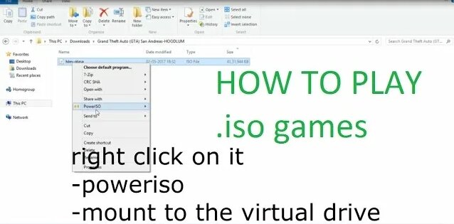 How To Install and play .iso games on a Windows PC - Yandex Video ...