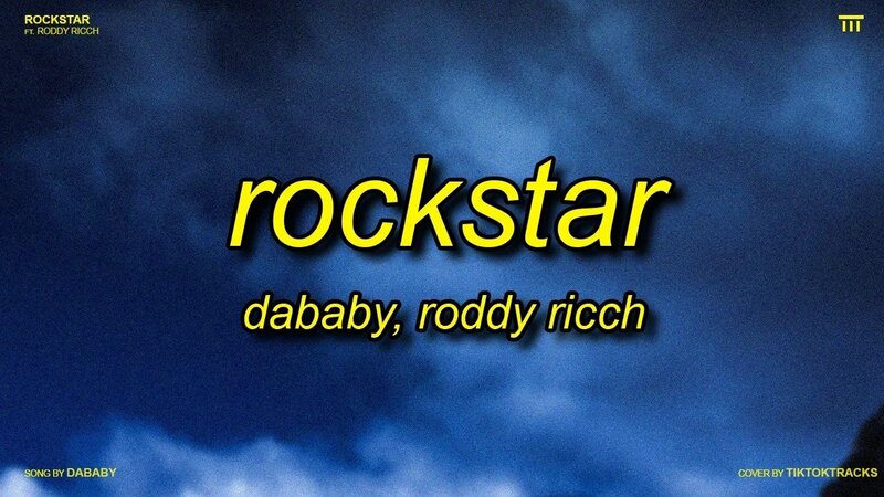 DaBaby – Rockstar (Lyrics) ft. Roddy Ricch | brand new lamborghini ...