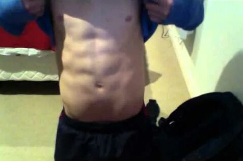 my 12 year old abs.
