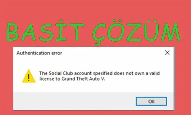 Social club account specified does not own valid license Fivem GTA 5 ...