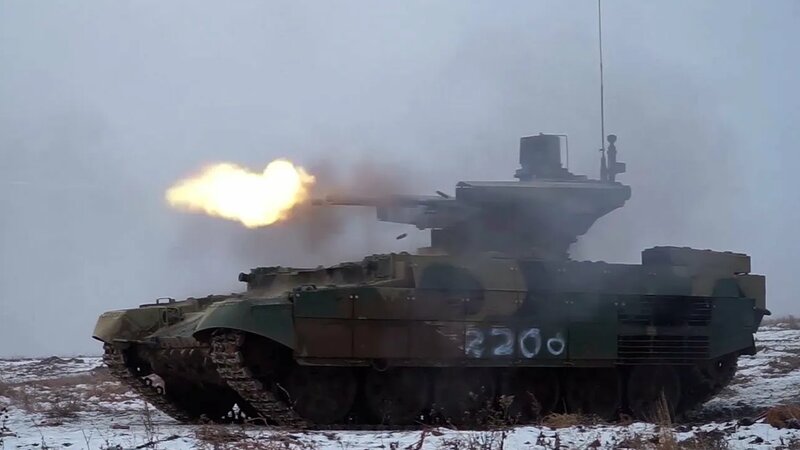 Боевая Работа БМПТ "Терминатор" в Украине. BMPT "Terminator" shooting ...
