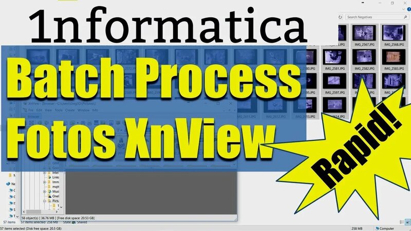 Batch Processing Photos With XnView - Photography Tutorial - Yandex ...