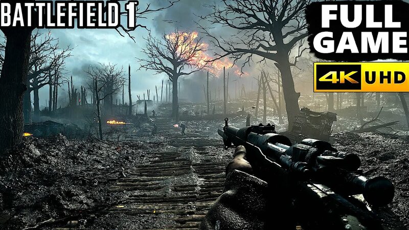 Battlefield 1 Full Walkthrough - Battlefield 1 Full Gameplay 4K 60fps ...