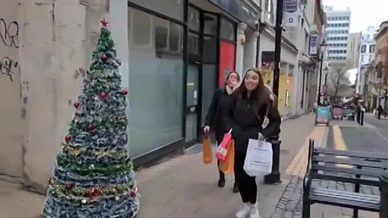 Christmas TREE Prank THE BEST Scares! Bushman Prank — Видео от Моника ...