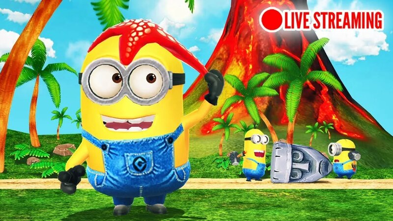 Minion Rush The Volcano Level 111 - 119: Starfish Minion try hard in ...