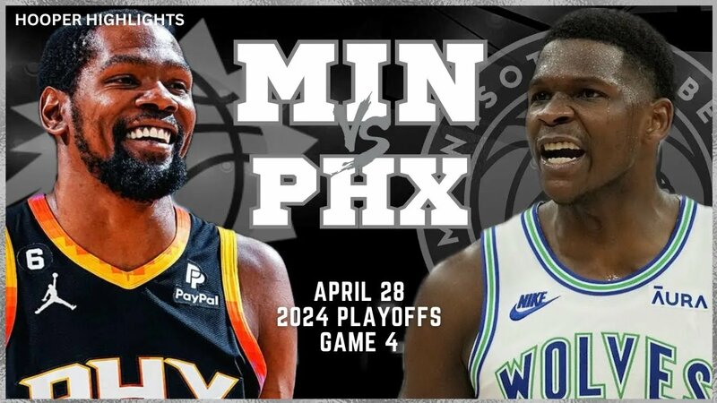 Minnesota Timberwolves vs Phoenix Suns Full Game 4 Highlights | Apr 28 ...