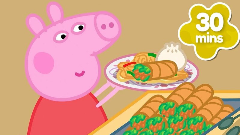 Peppa's Cheeky Chinese Buffet | Peppa Pig Tales 2025 Full Episodes | 30 ...