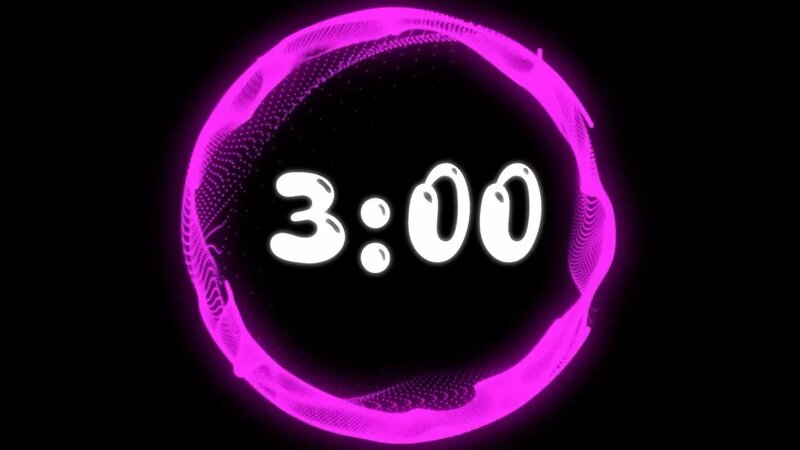 3 Minute Countdown Timer With No Copyright Music. - Смотреть онлайн в ...