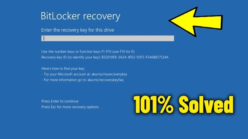 Find The BitLocker Recovery Key On Windows 11 / 10 - How To Fix ...