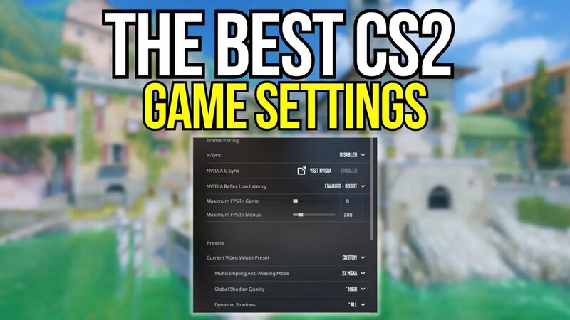 The BEST CS2 GAME Settings in 2025 (FPS, Resolution, Crosshair AND MORE ...