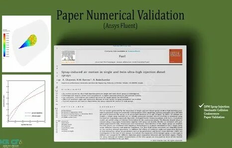 Diesel Spray Ultra-High Injection, Paper Numerical Validation, Ansys ...